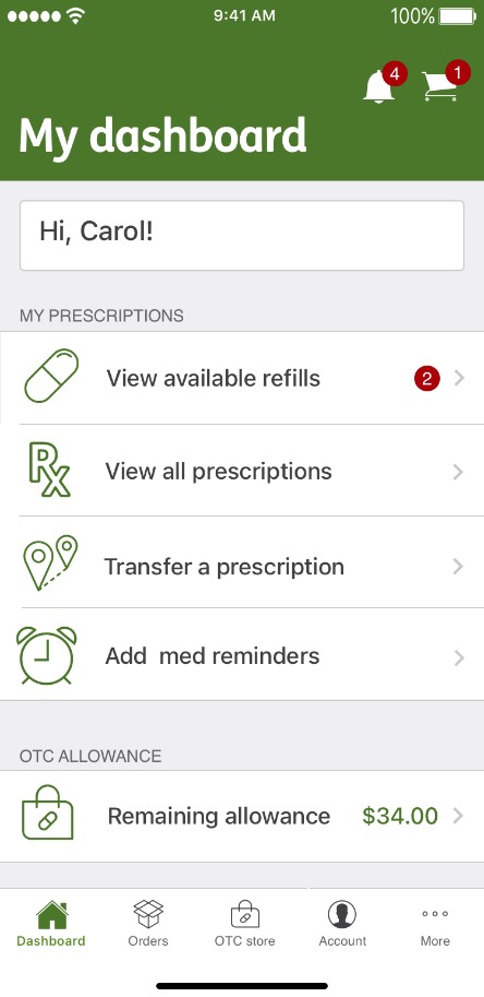 Medication Reminders & Mobile App Updates | CenterWell Pharmacy